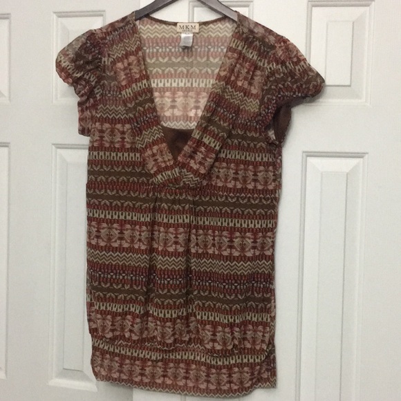 MKM Designs | Tops | 45 Mkm Designs Meshy Top See Pics 78 | Poshmark